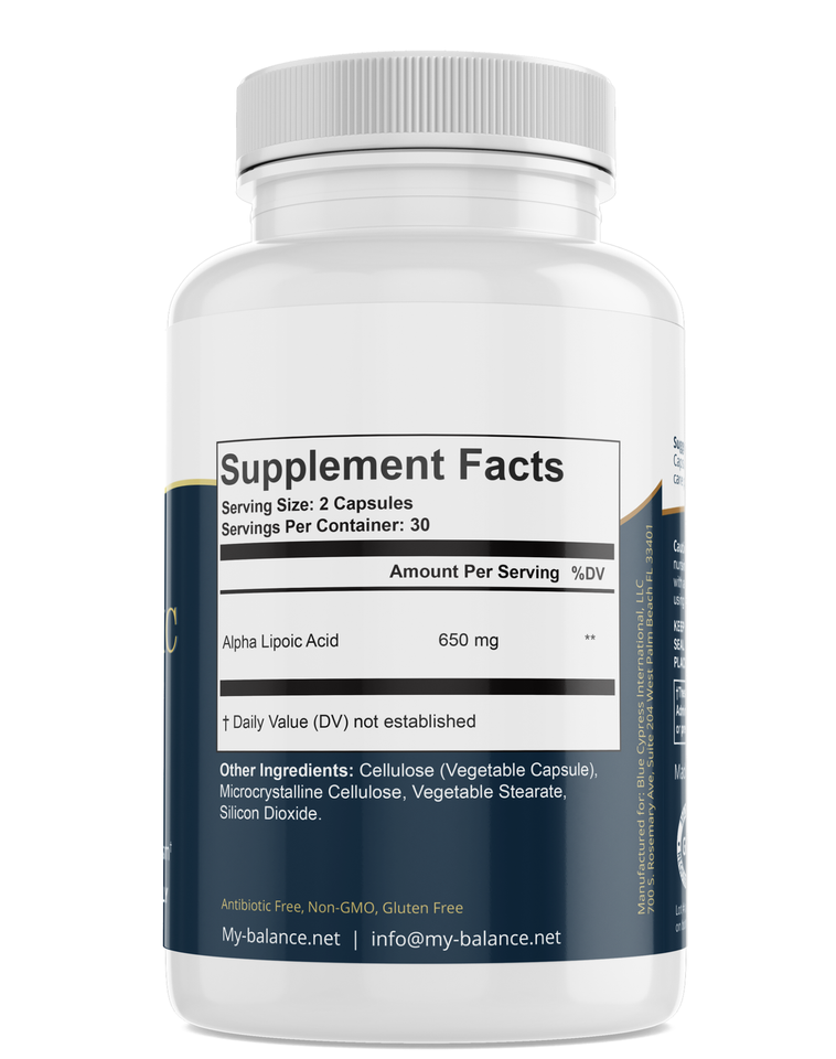 Alpha Lipoic Acid (ALA) | eBay