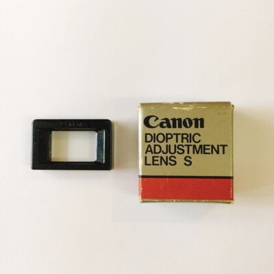 Canon -3.0 Dioptric Adjustment Lens S correctly diopter for AE-1 A1 ...