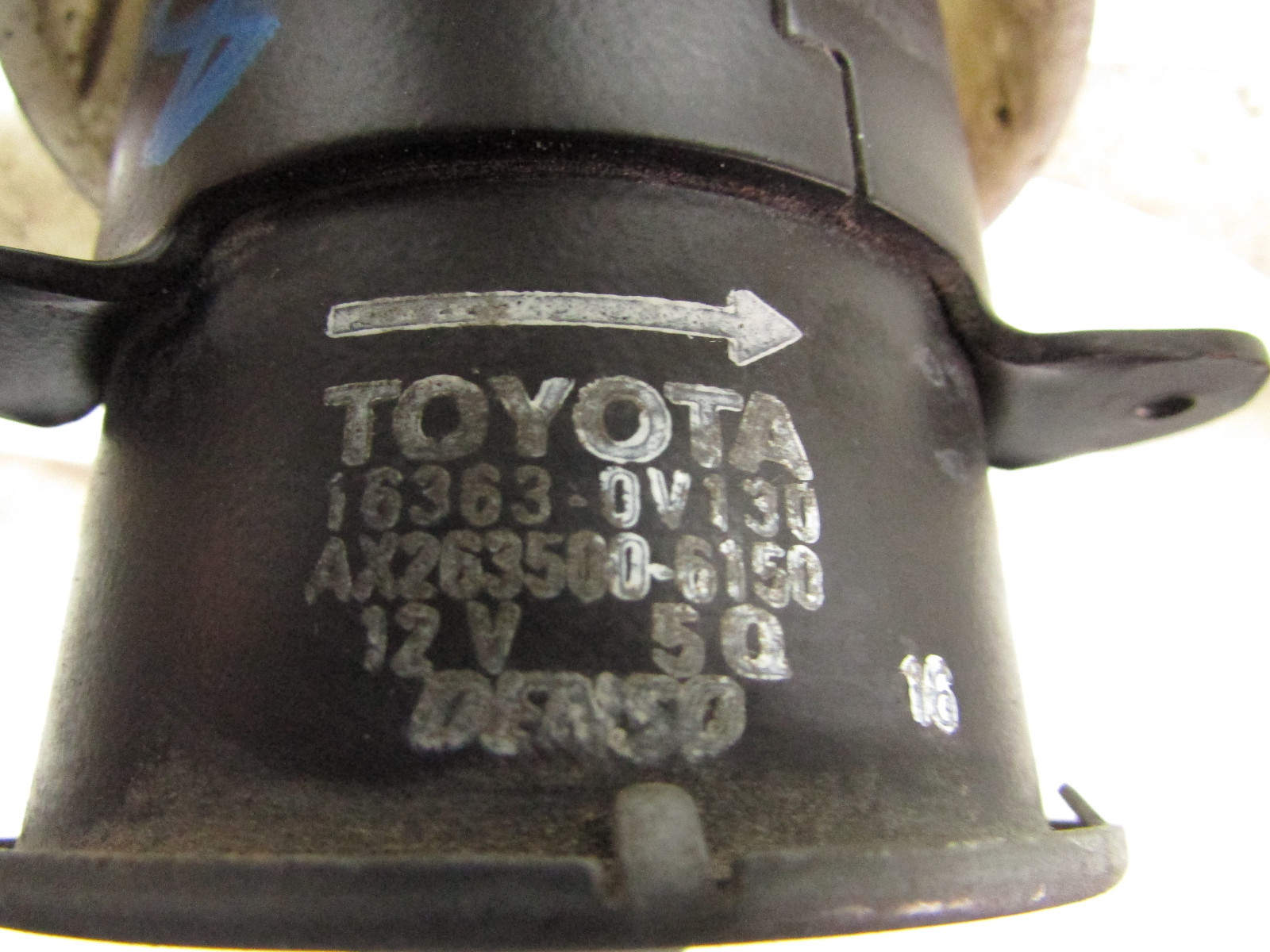 2013 TOYOTA CAMRY ENGINE COOLING FAN ASSEMBLY 16363-0V130 OEM 12 13 14 ...