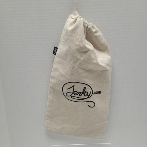 Jerky.com Canvas Cloth Drawstring Bag Sack EMPTY 15"x8" | eBay