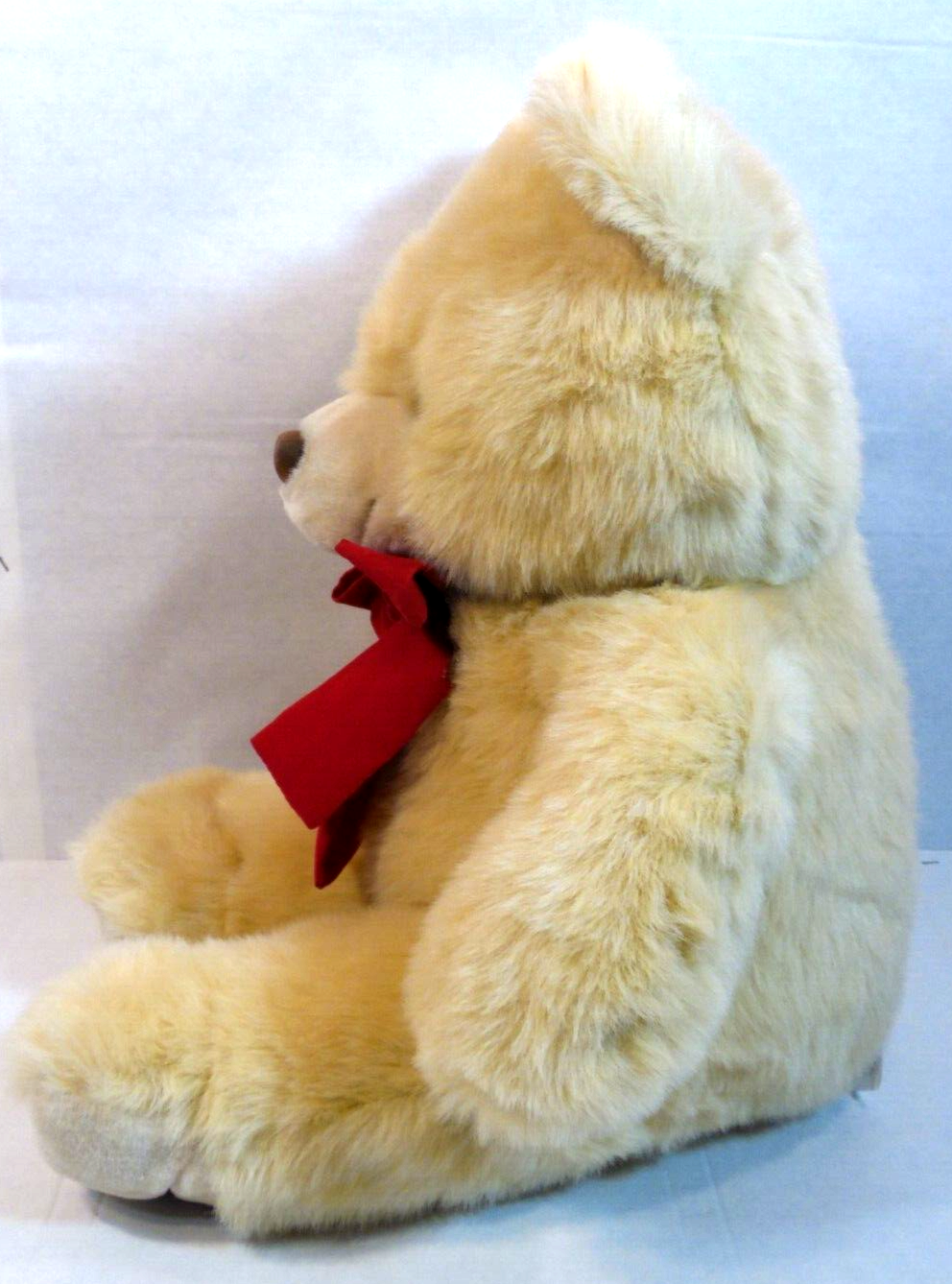 Vintage 1990's "M & G Pacific" "Teddy Bear" Red Bow Tie Plush, Stuffed ...