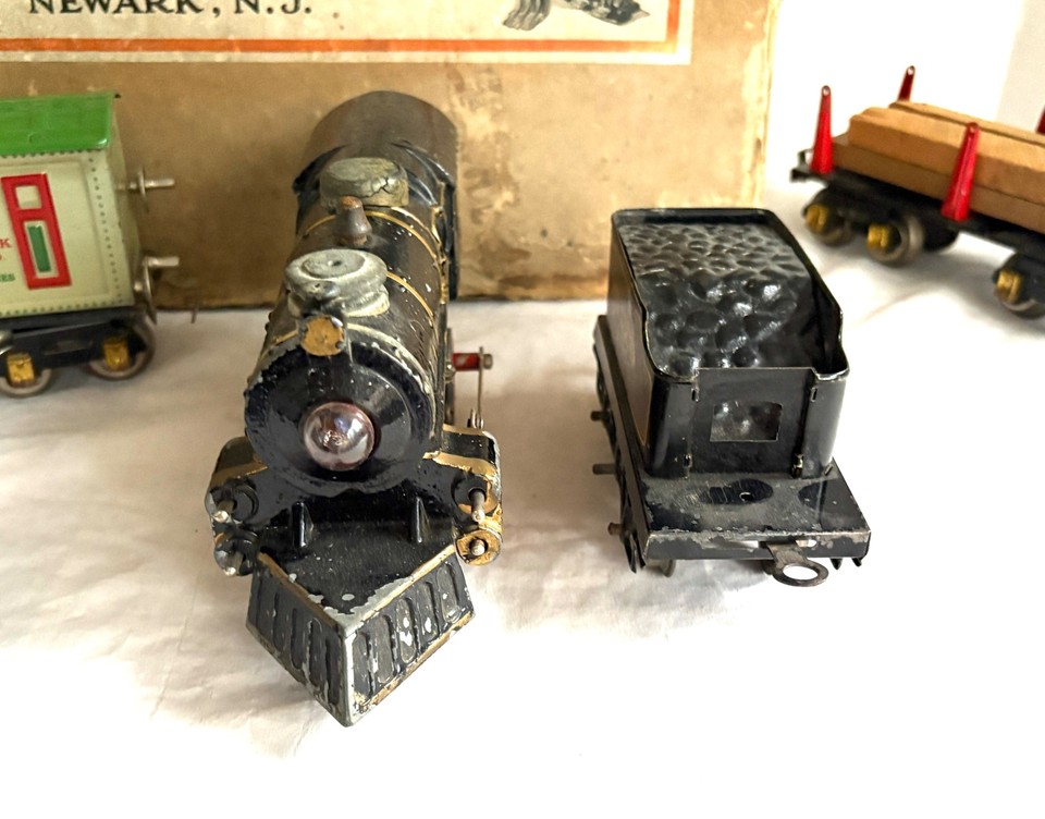 Dorfan Prewar O or Narrow Gauge Speedster Wreck Train Set! Boxed! PA ...