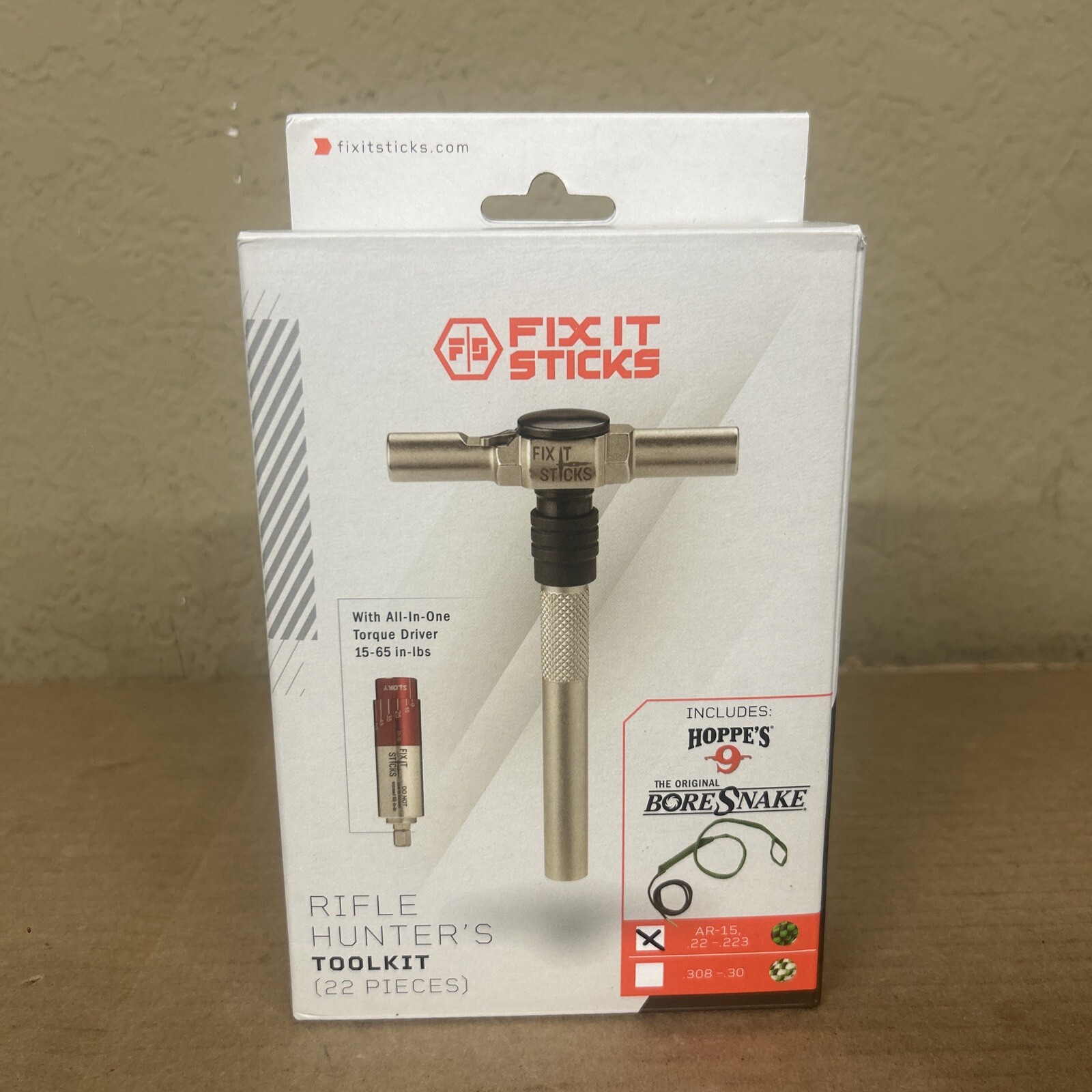 New FIX IT STICKS .22/5.56mm Rifle Hunter's Toolkit with Hoppe's Bore ...