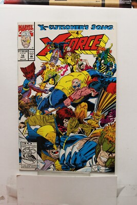 X-FORCE #16 (1992) Cable, Fabian Nicieza, Greg Capullo, Marvel Comics ...