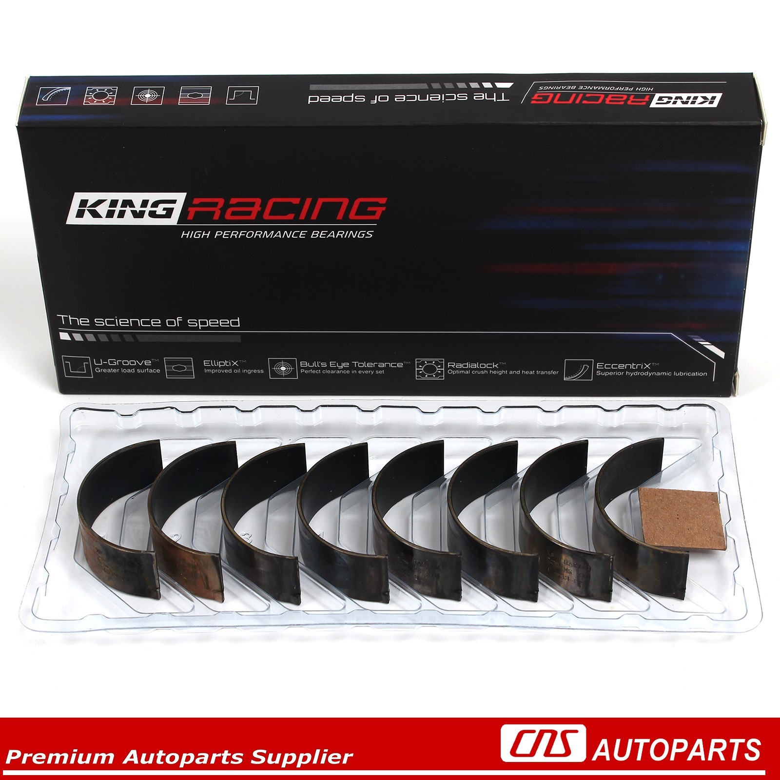 KING Race Performance Rod Bearing Set Honda B20A5 B21A1 F20C1 F22C1 ...