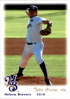 2010 Helena Brewers Grandstand #3 Tyler Cravy Napa California CA ...
