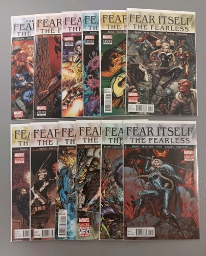 FEAR ITSELF The Fearless #1-12 Marvel Comics 2011 Complete Set! VF-NM 8 ...