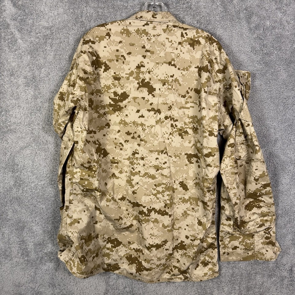 Blouse Desert MARPAT Camouflage MCCUU Medium Long USMC Combat Uniform ...
