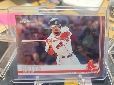 2019 TOPPS CHROME MOOKIE BETTS #50 REDSOX DODGERS CHAMPION | eBay