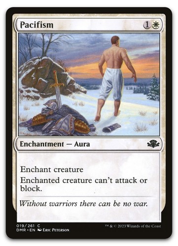 Pacifism #19 (NM) Dominaria Remastered DMR Magic MTG | eBay