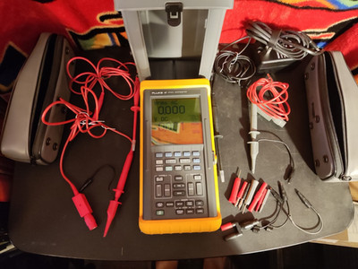 Fluke 97 50MHz Scopemeter W/ Accessories And Case | eBay