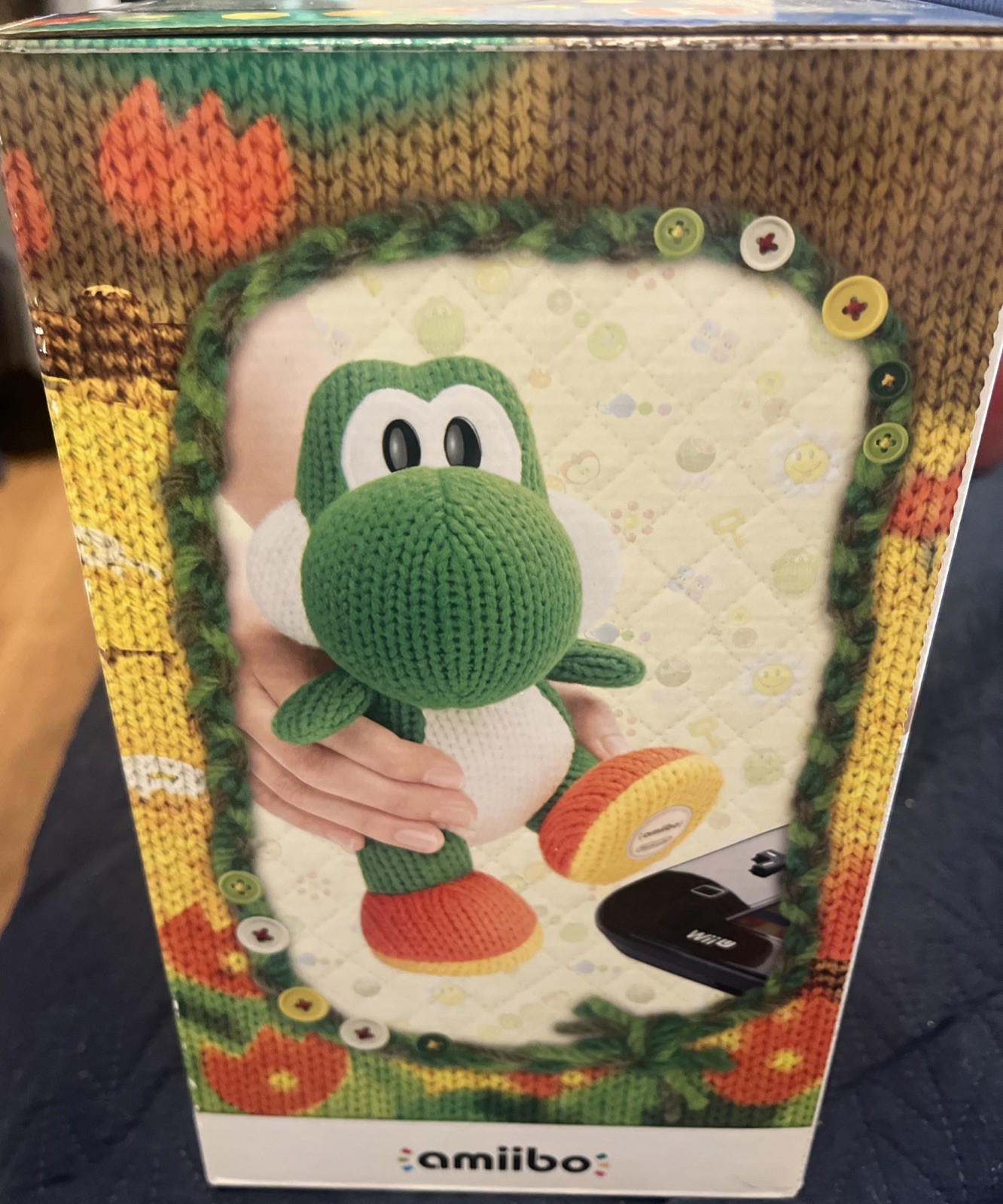 Nintendo Mega Yarn Yoshi amiibo Yoshi's Woolly World | eBay