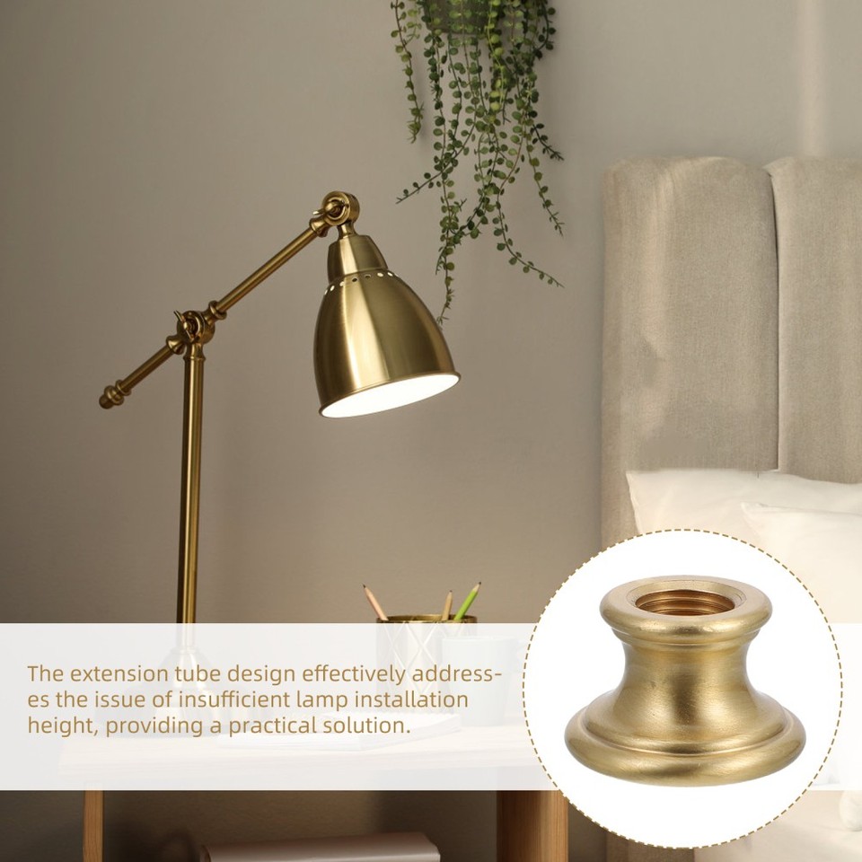 Brass Lamp Coupling Rod Turned Lamp Parts Solid Brass Lamp Fitting ...