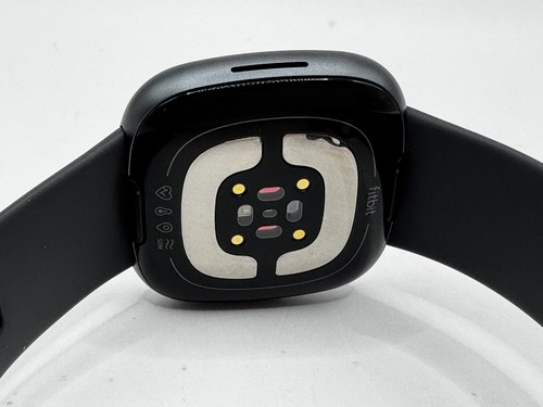 Fitbit FB521 Sense 2 Health and Fitness Smartwatch Graphite w/ Black ...