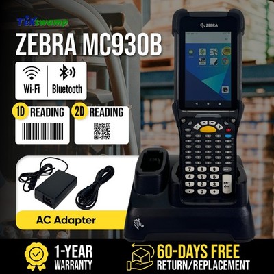 Zebra MC9300 53 Key Full Keypad Handheld Barcode Scanner w/Kit 1 YEAR ...