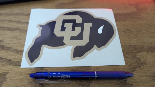 University Of Colorado At Boulder CU Boulder Buffaloes Sticker Decal | eBay