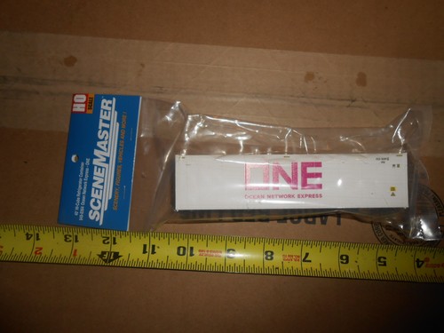 HO Scale Walthers Scene Master 949-8364 Ocean Network express 40' Hi ...