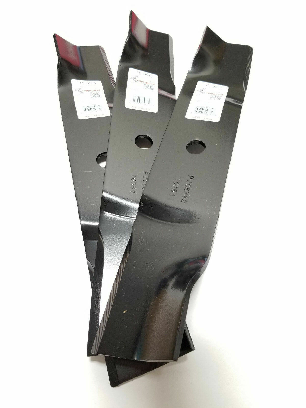 3 Rotary 10361 Blades for MTD, Cub Cadet 02005017, 1005336 742-04417 ...