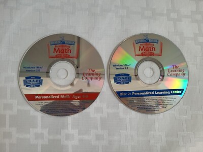 Reader Rabbit Personalized Math Ages 6-9 Award Winning Learning Company ...