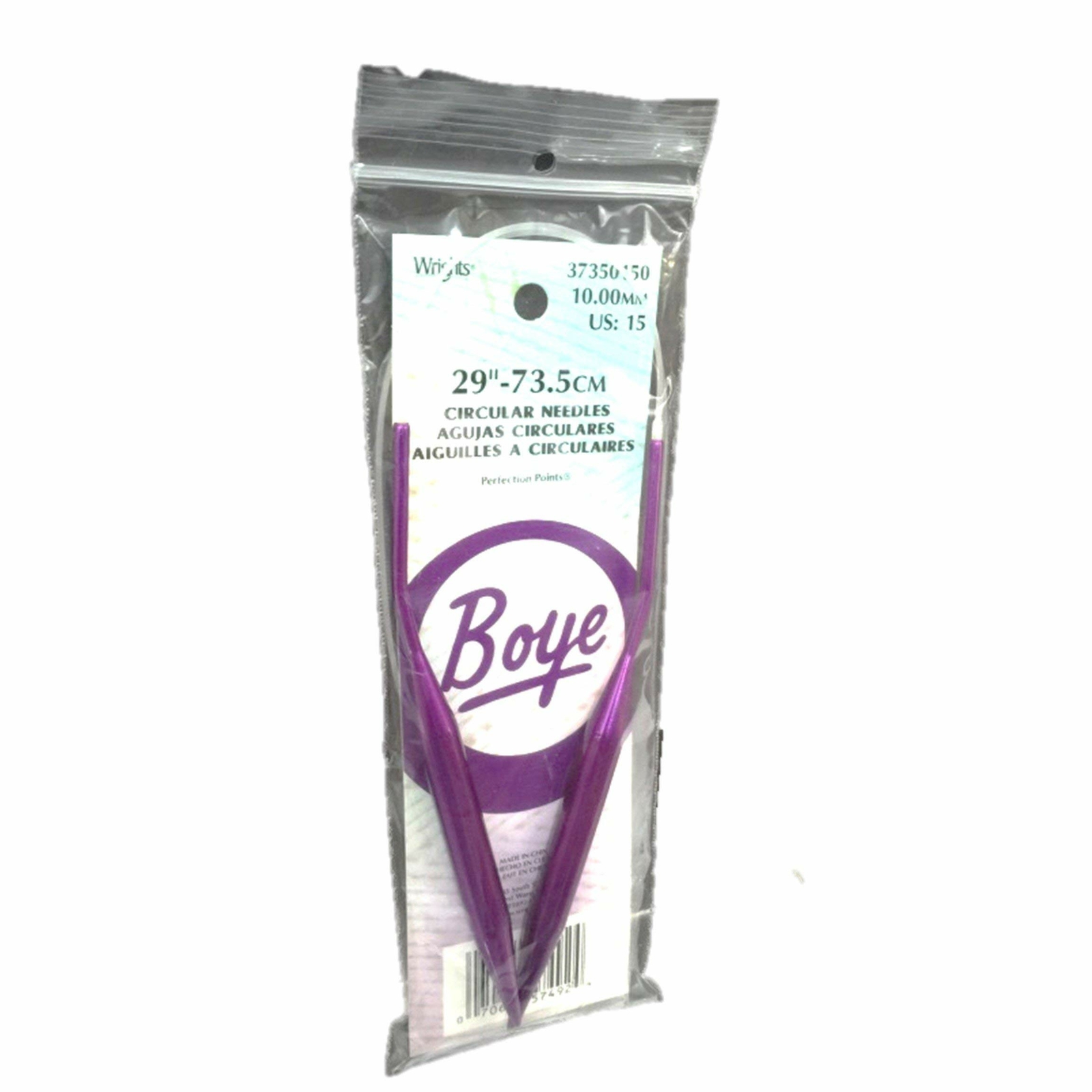 Wright 29-Inch Aluminum Circular Knitting Needle 10 MM US 15 | eBay