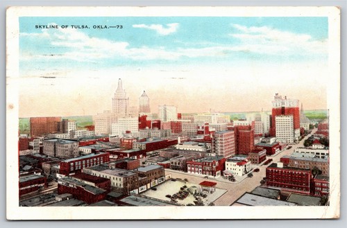 Tulsa Oklahoma~Skyline~Vintage Postcard | eBay