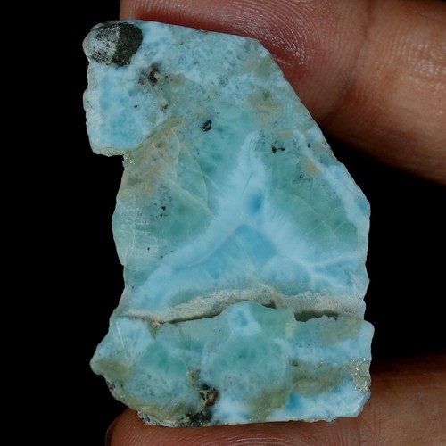 82.10 Cts Larimar Rough Slabs Lapidary Carving Cabbing Chakra Reiki ...