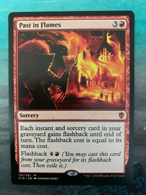 Past in Flames - Commander 2016 - Mtg Magic the Gathering | eBay