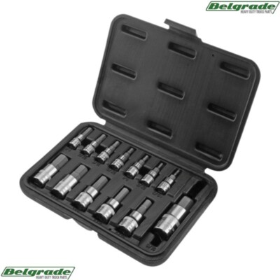 210.1013CHK SAE Hex Bit Socket Set 13pc Replaces ATD-13784 | eBay