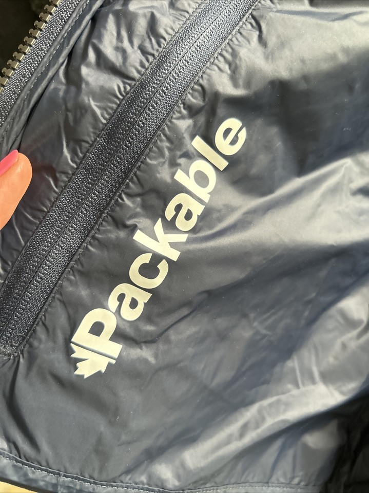 Pajar Canada M Puffer Jacket Thinsulate Convertible Vest 3M Navy Blue ...