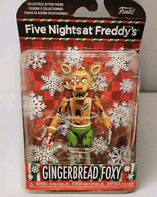 Funko Action Figure - Five Nights at Freddy's Holiday -GINGERBREAD FOXY ...