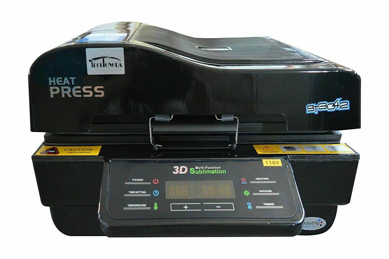 Intbuying 3D Heat Press Transfer Vacuum Sublimation Machine for 12pcs ...