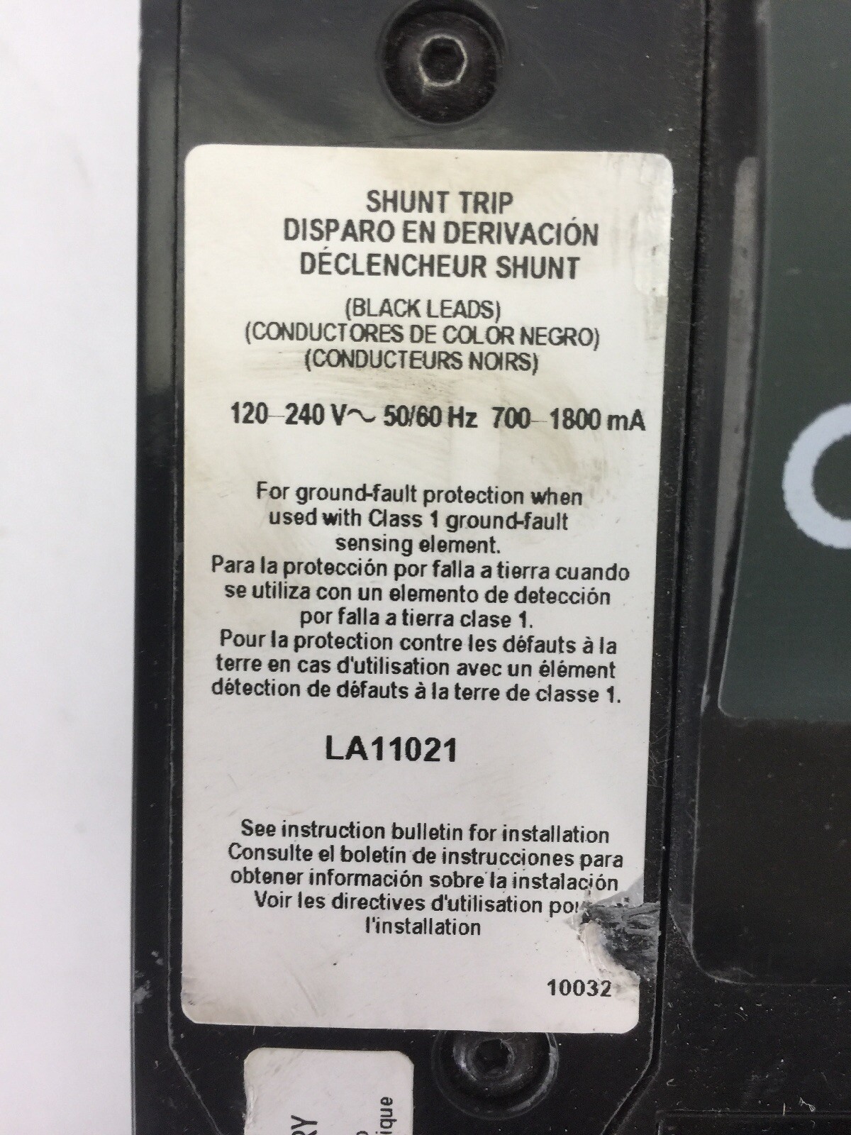 SQUARE D LAP36400MT CIRCUIT BREAKER 400A 250VDC 600VAC LA400A AL400LA ...