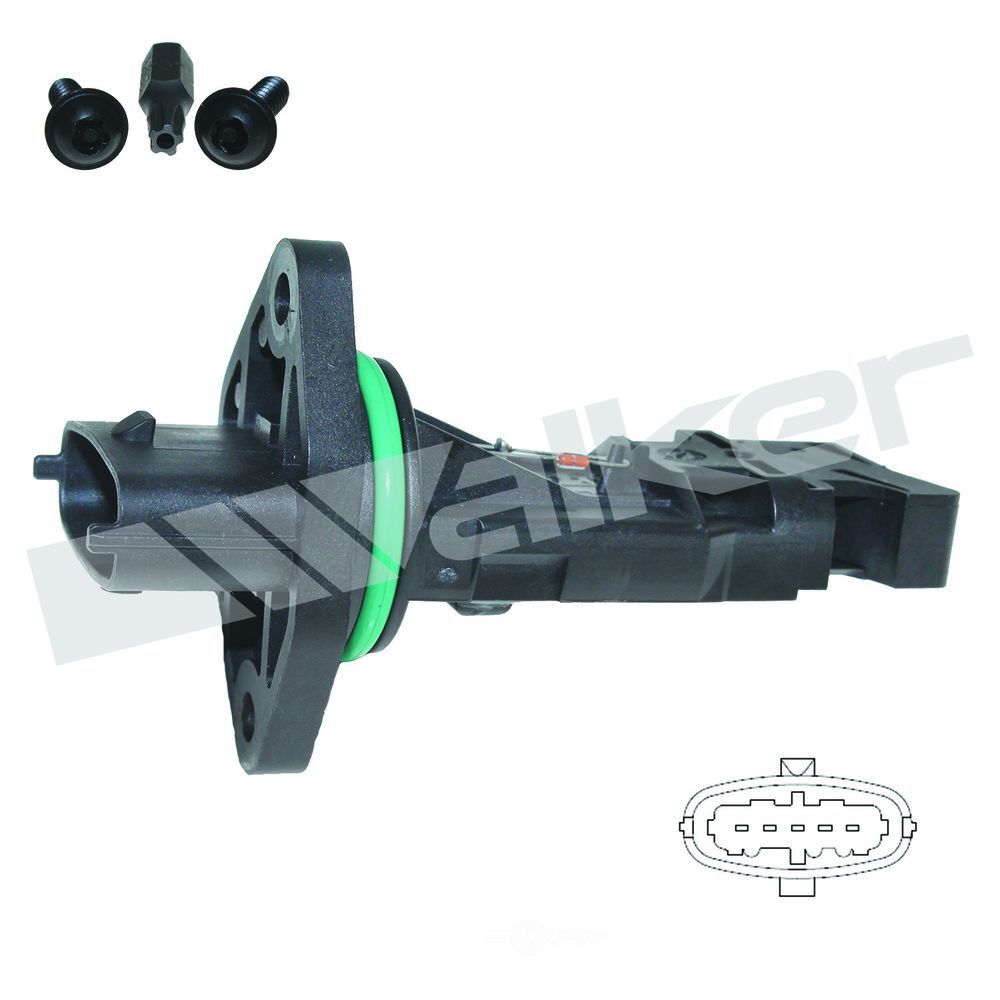 Mass Air Flow Sensor-Sensor Only Walker Products fits 02-04 Kia Spectra ...