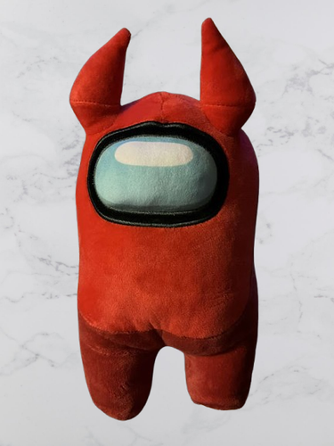 Among Us Red Devil Horns Plush Doll Stuffed Toy Toikido 12 inch | eBay