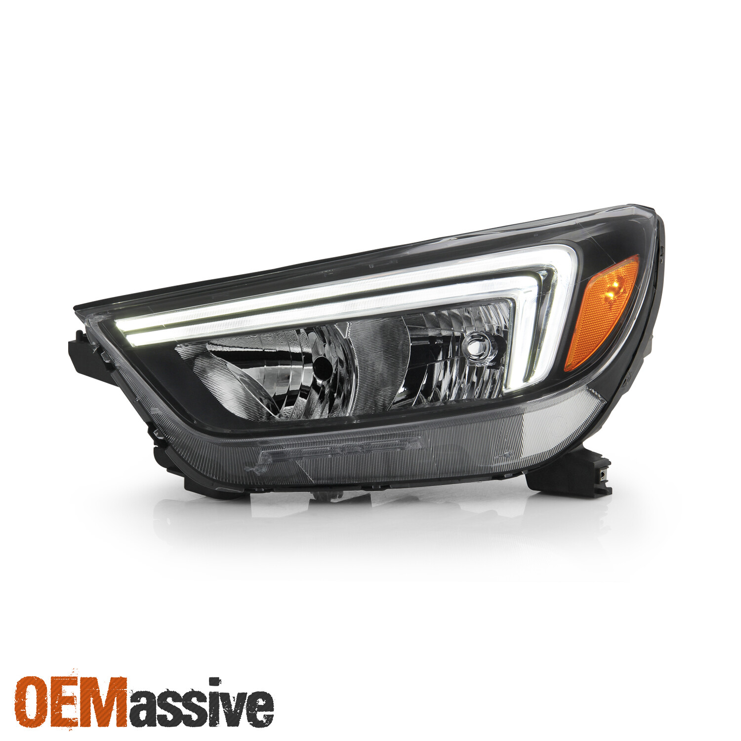 Fit 2017-2022 Buick Encore LED Headlights Assembly w/ Light Bar ...