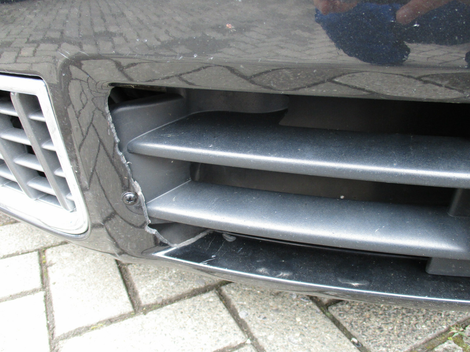 S4 Stoßstange vorne AUDI S4 B6 8E EBONYSCHWARZ LZ9W Stoßfänger schwarz ...