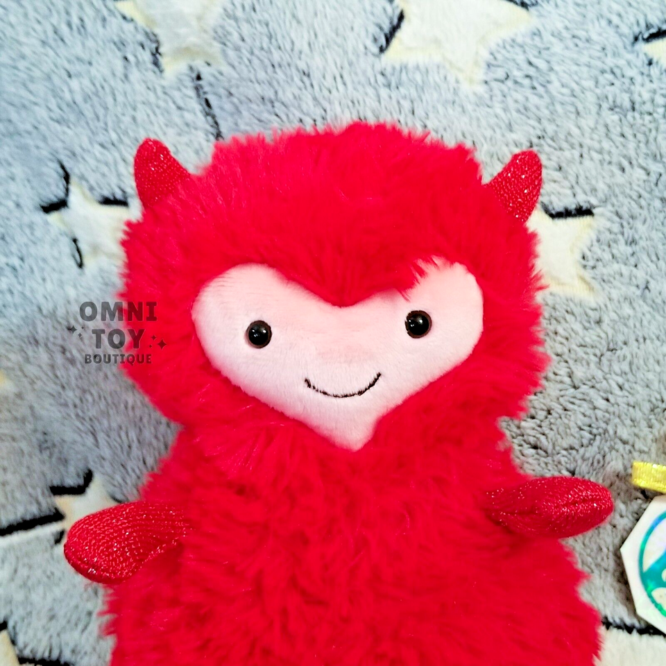 Jellycat Hugg McSnugg NWT Plush Toy Red Heart Love Romantic Valentines ...