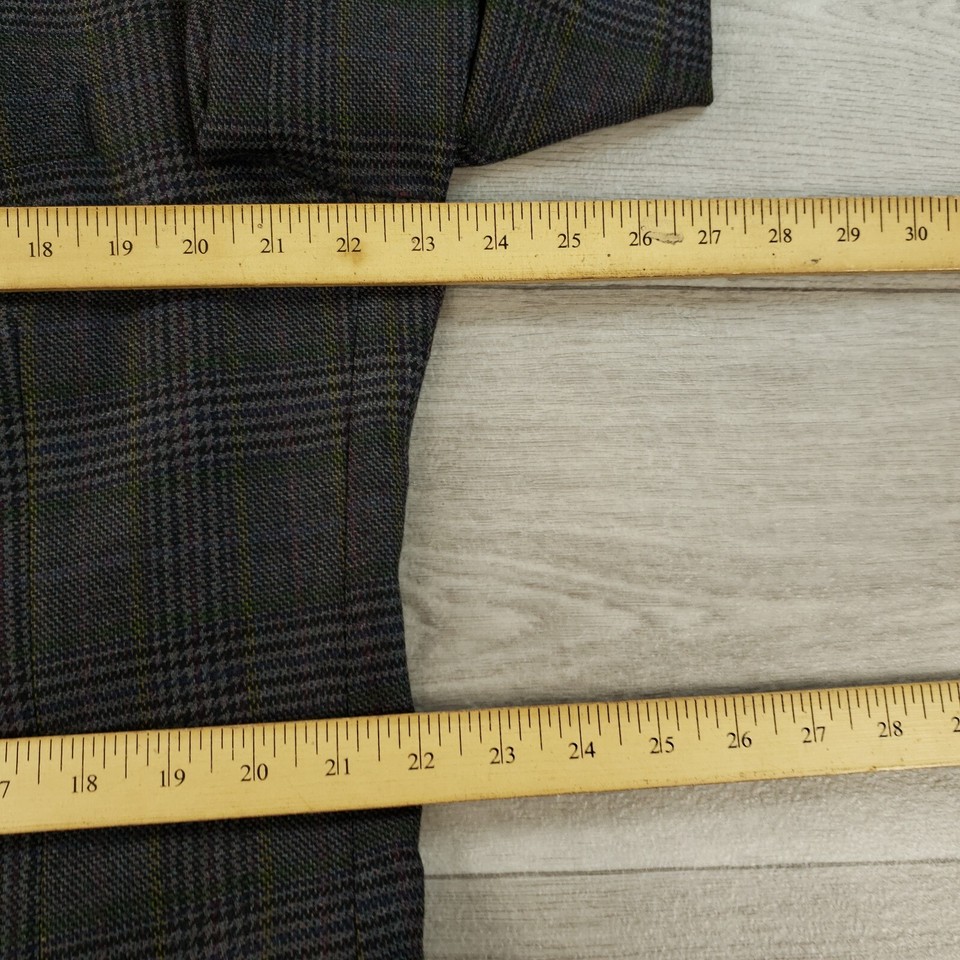 Tom James 'Innocenti' Bespoke Custom Blazer Men's 44L* Windowpane ...