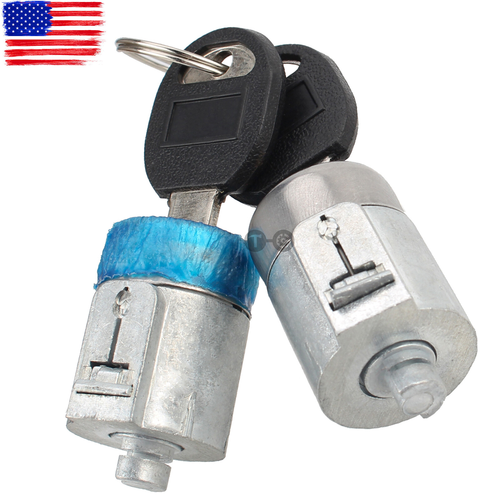 Door Lock Cylinder Set with 2 Keys For 2000 CHEVY GMC TRUCK SUBURBAN ...