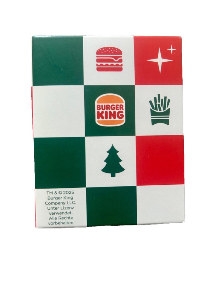 Burger King Xmas Weihnachtskugel Christbaum Schmuck Whopper Limited ...
