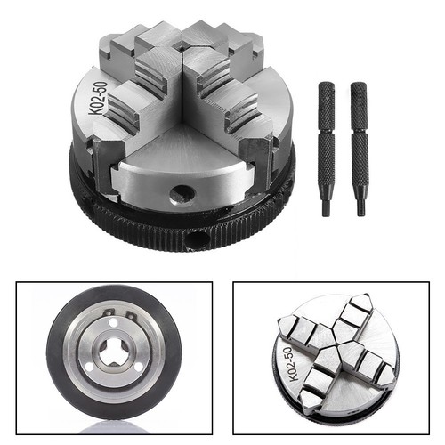 Mandrino autocentrante 4 ganasce tornitura legno compatibile con per ...