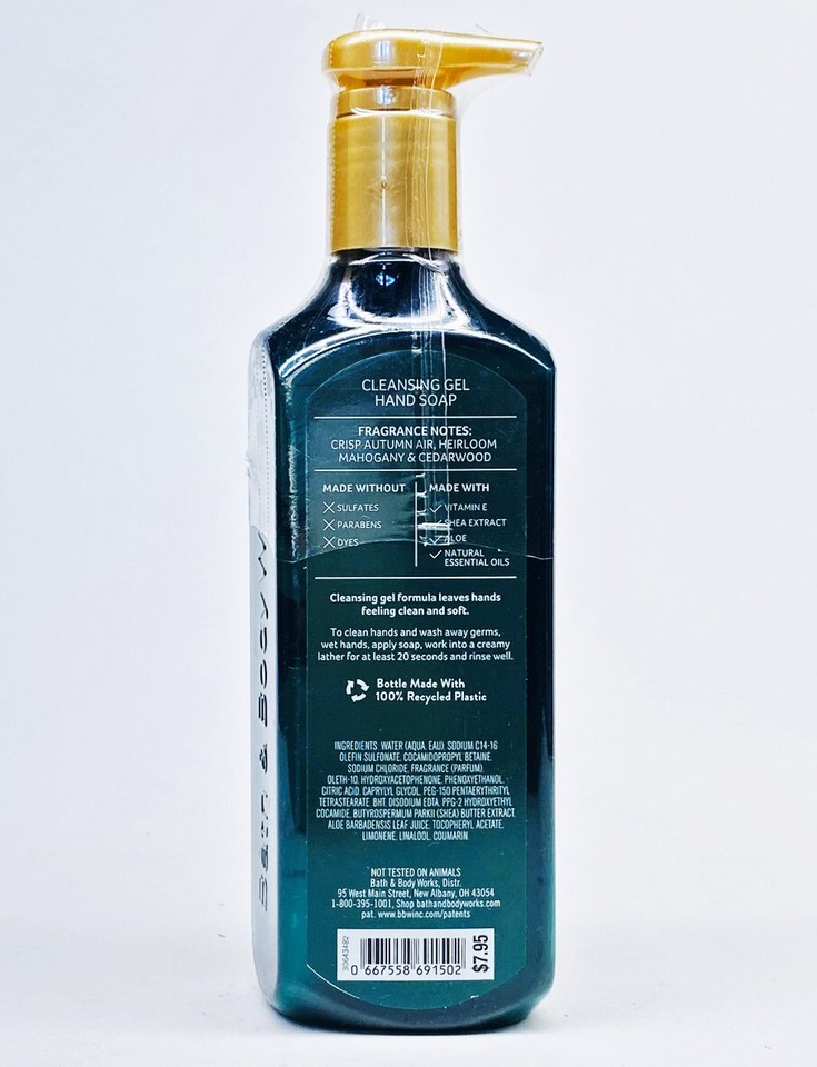 2 Bath & Body Works FLANNEL Cleansing Gel Hand Soap 8.0 oz | eBay
