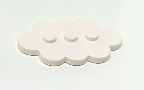 5 x Genuine LEGO White Tile, Modified 3 x 5 Cloud 35470 | eBay