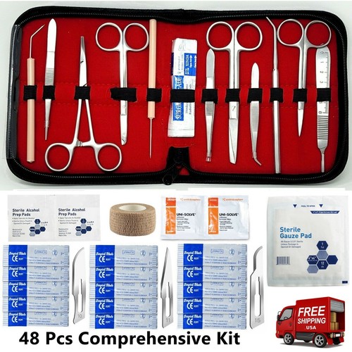 Surgical Suture Kit Basic First Aid Set Suture Emergency Trauma Survival Pack | eBay