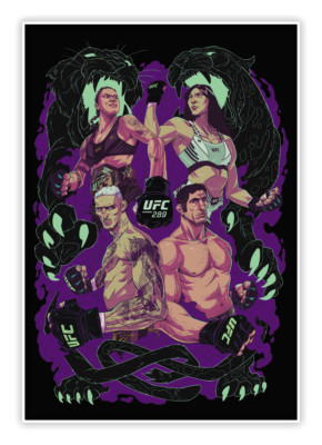 2023 Panini Instant UFC 289 Nunes v. Aldana Ryan Smallman Artist Card # ...