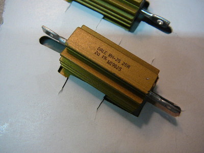 DALE RH0252R000FC02 Wirewound Resistor Chassis Mount 2 Ohm 25W 1% **NEW ...