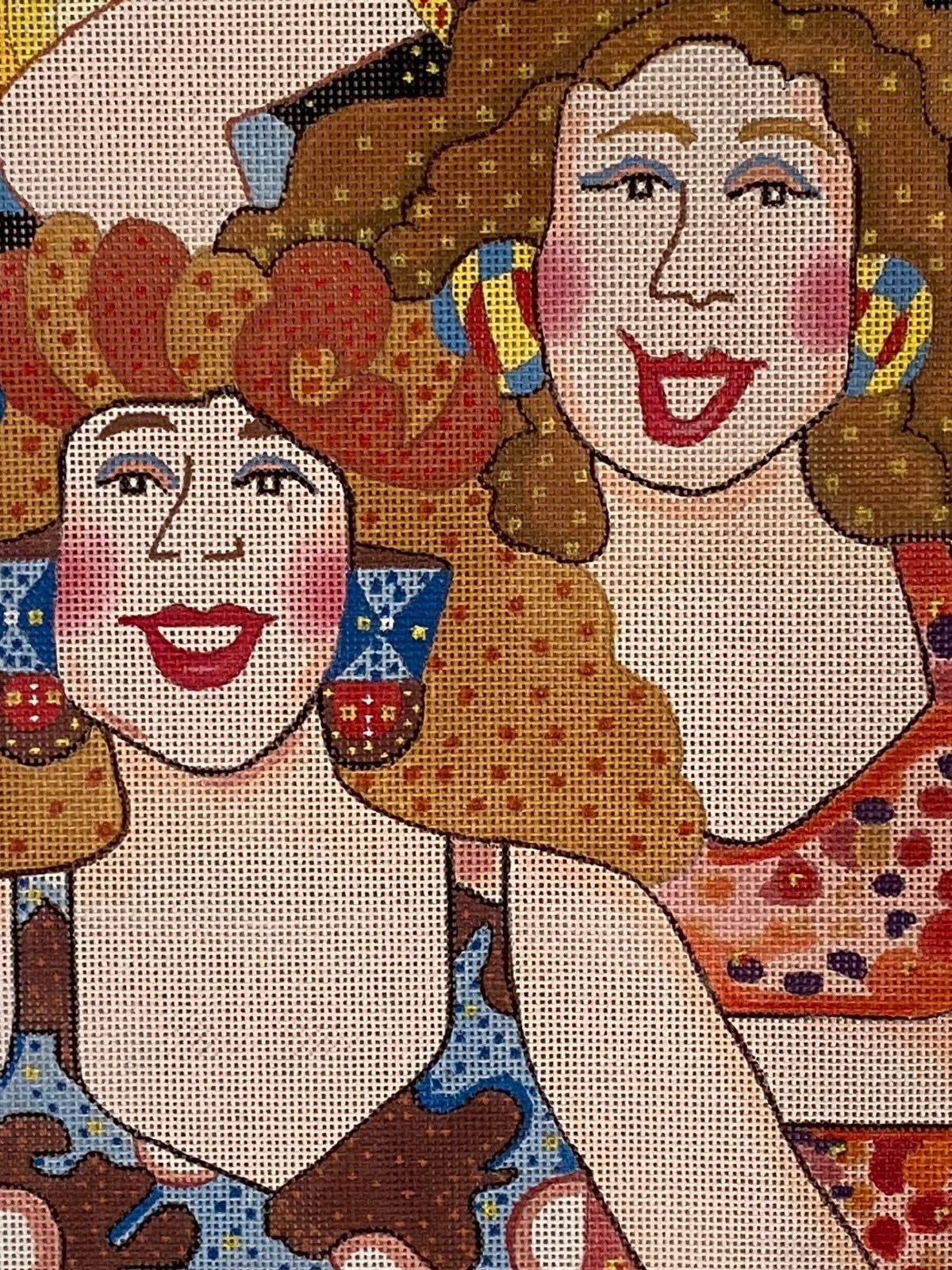 Maggie & Co Needlepoint Hand-Painted Canvas, Jerry Fenter, M-460 Double ...