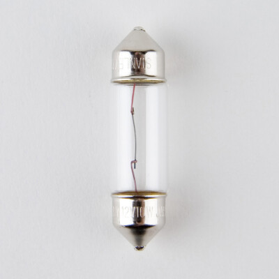 Stanley A3475 12V 10W T10X37 Clear Auto Bulb, Made in Japan Quantity=1 ...