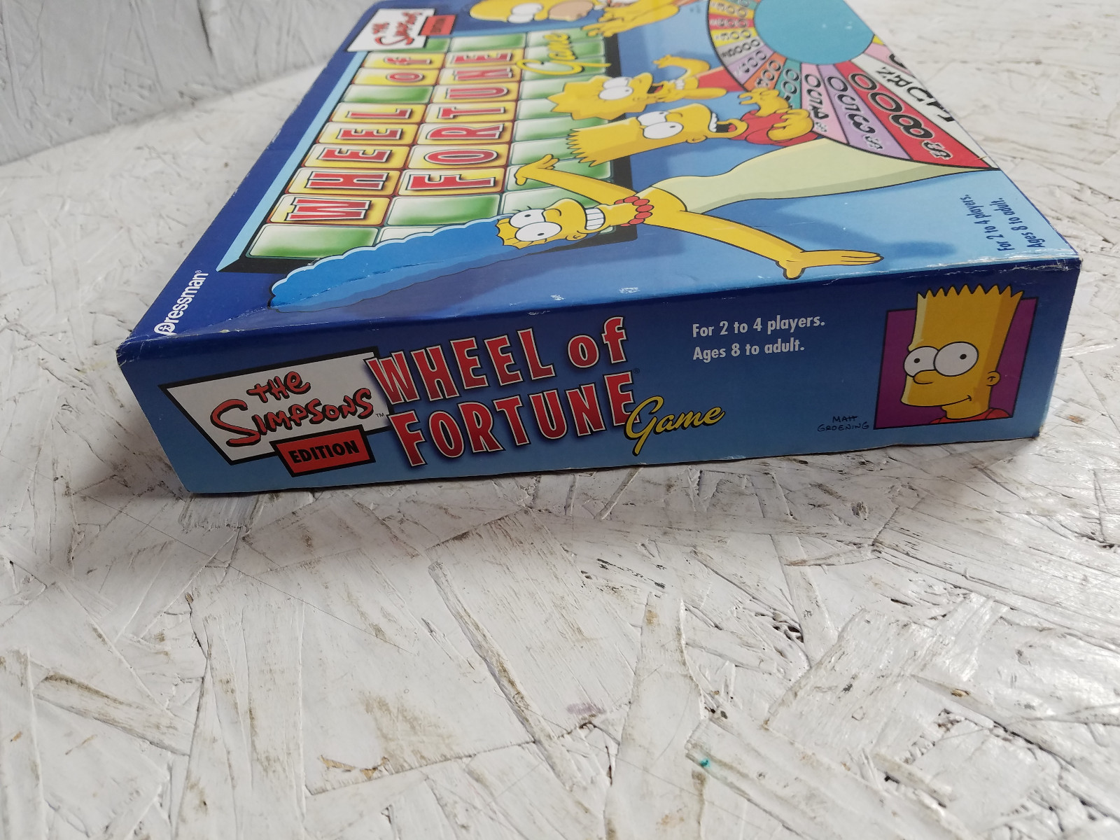The Simpsons edition Wheel of fortune game | eBay