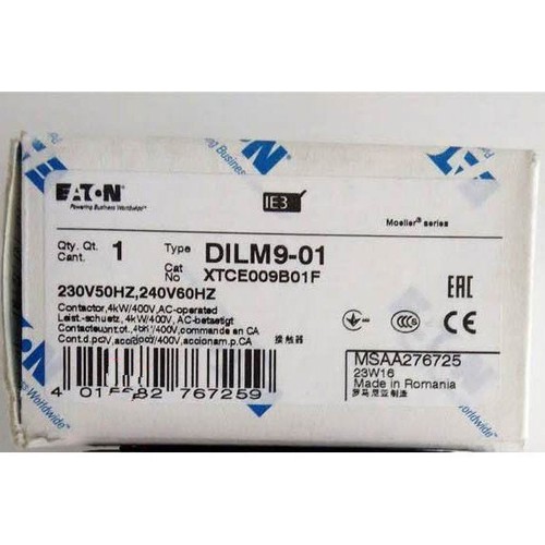 1PC New Eaton DILM9-01 DC contactor 230-240V 50-60HZ Free shipping#LJ ...